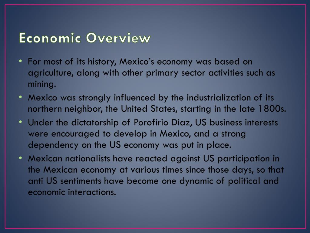 PPT - Political and Economic Change in Mexico PowerPoint Presentation ...