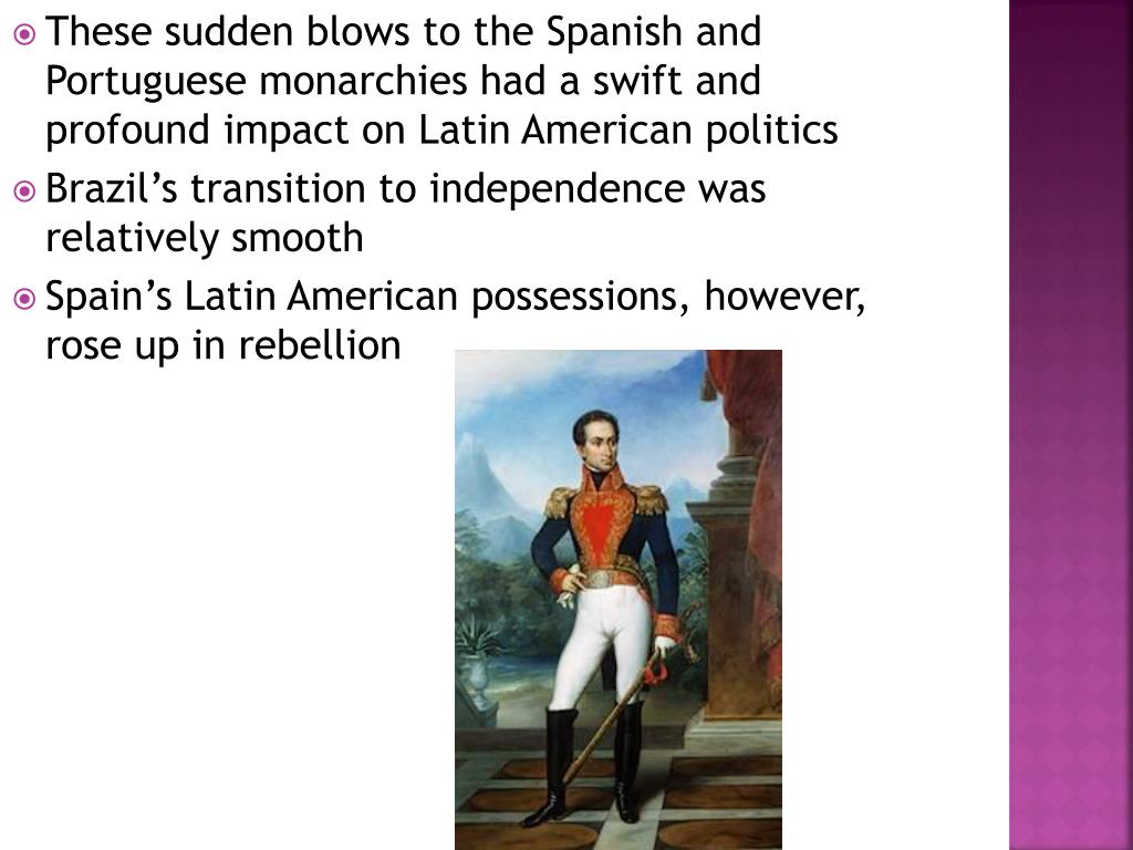 PPT - The Haitian Rebellion and Latin American Wars of Independence ...