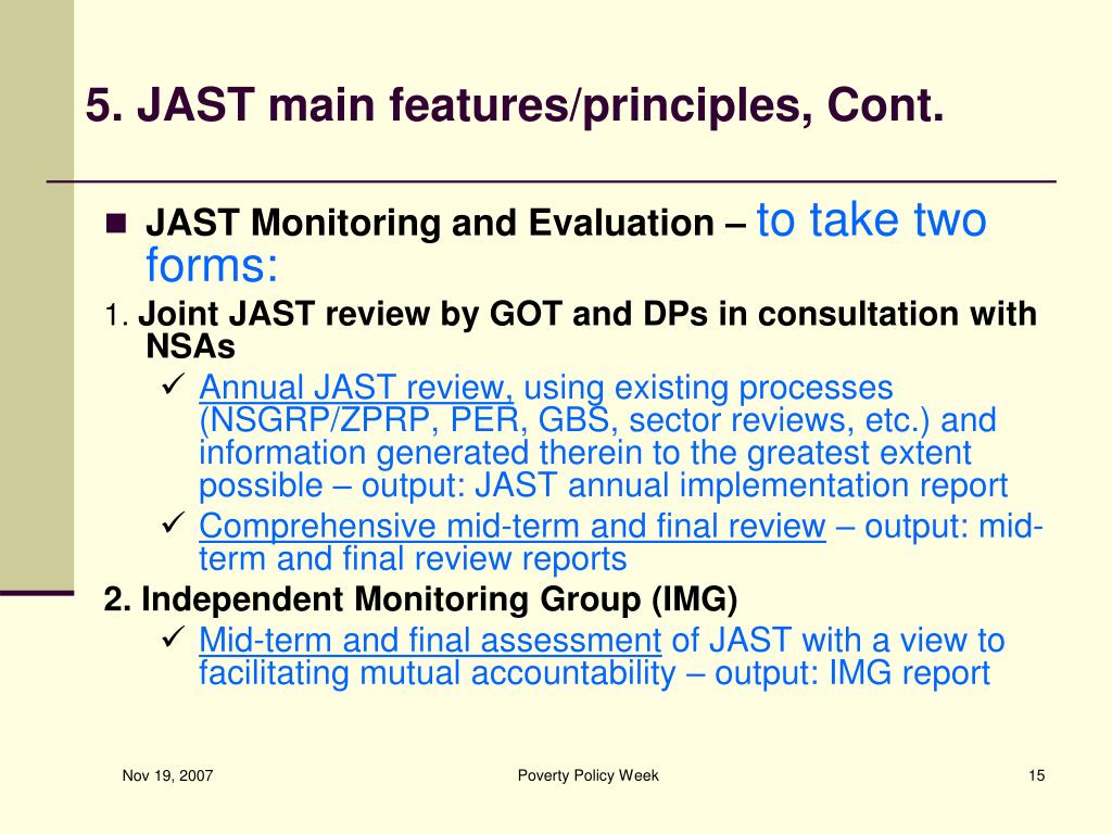 PPT - Joint Assistance Strategy for Tanzania (JAST) PowerPoint ...