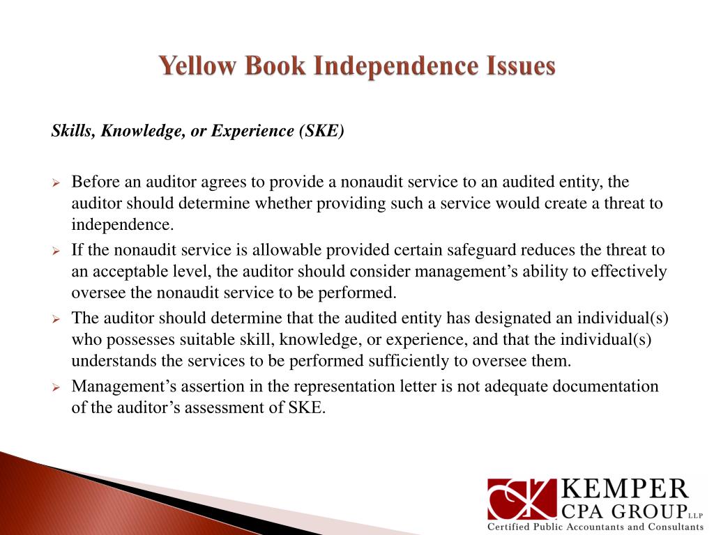 PPT - GASB & Yellow Book Updates for School Districts Presented by ...