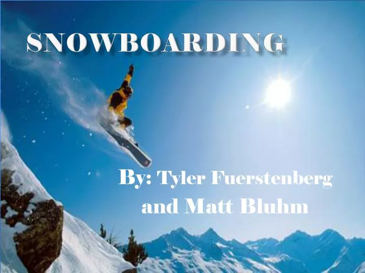 PPT - Snowboarding PowerPoint Presentation, free download - ID:3009140