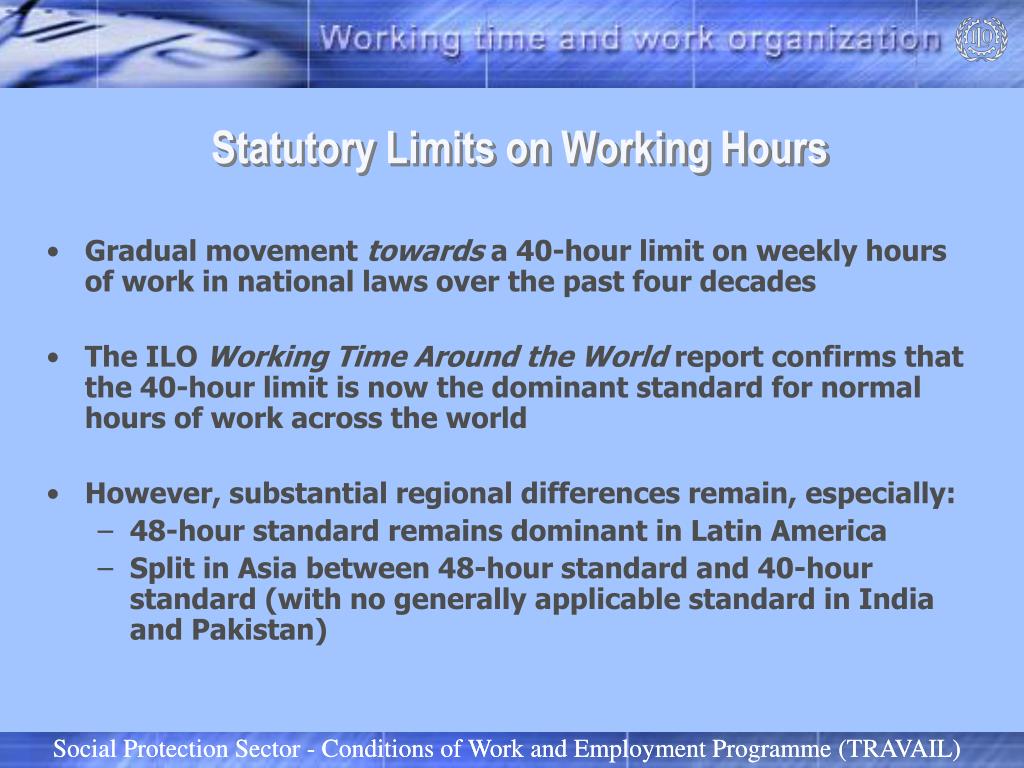 PPT - Jon C. Messenger Senior Research Officer International Labour ...