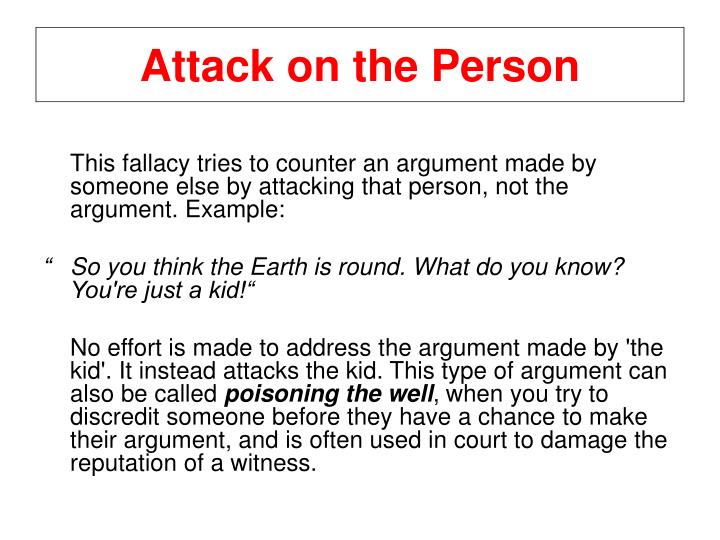 PPT - Logical Fallacies PowerPoint Presentation - ID:3009524