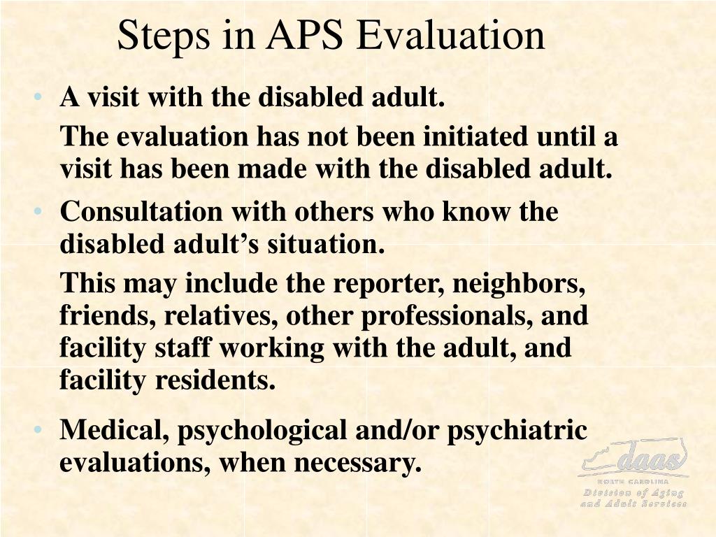 PPT - Adult Protective Services and You PowerPoint Presentation, free ...