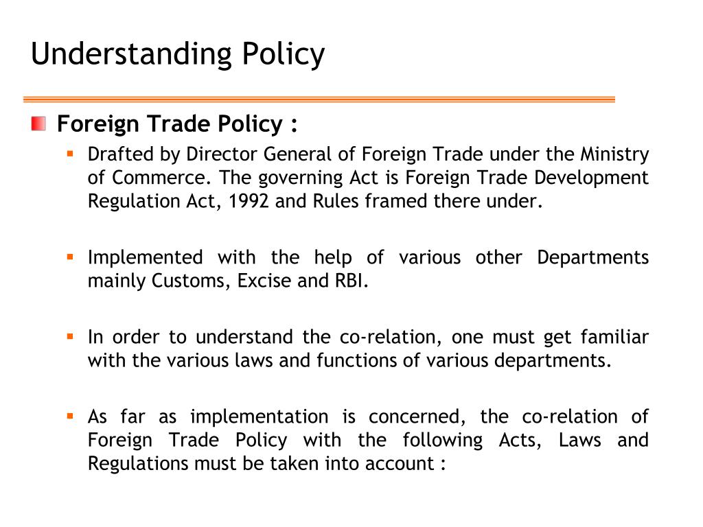 PPT - Foreign Trade Policy and Special Economic Zone PowerPoint ...