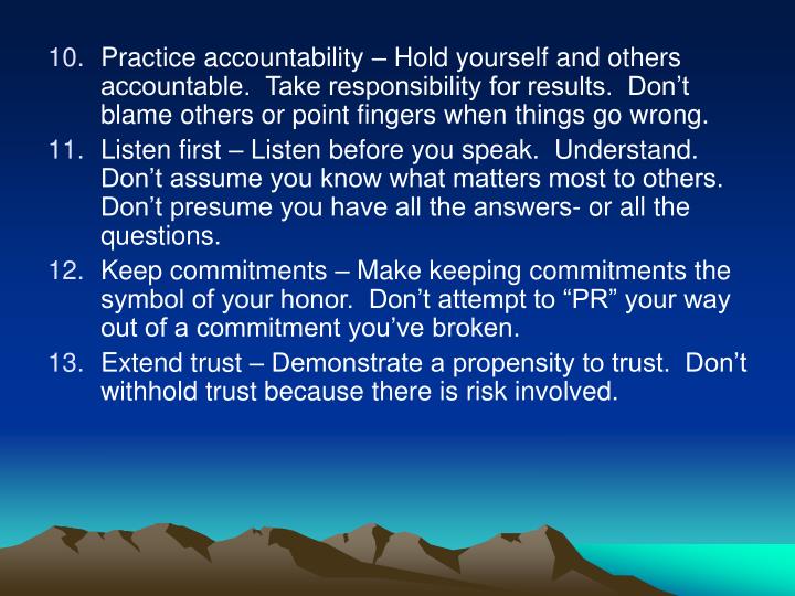 PPT - The Speed of Trust PowerPoint Presentation - ID:3010004