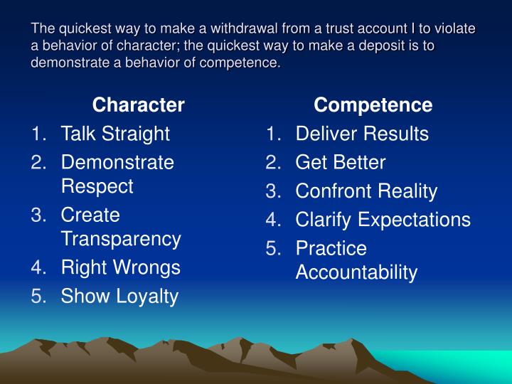 PPT - The Speed of Trust PowerPoint Presentation - ID:3010004