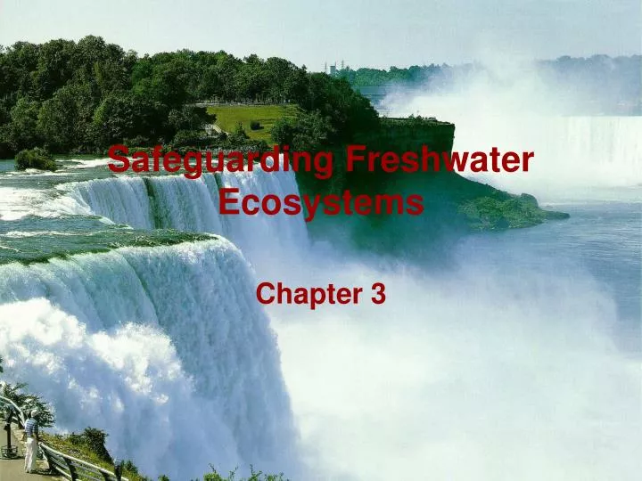 PPT - Safeguarding Freshwater Ecosystems PowerPoint Presentation, free ...