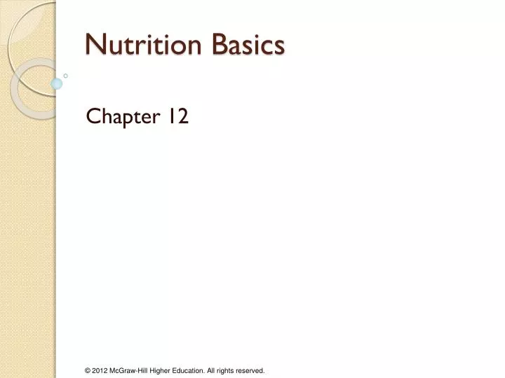 PPT - Nutrition Basics PowerPoint Presentation, free download - ID:3010137