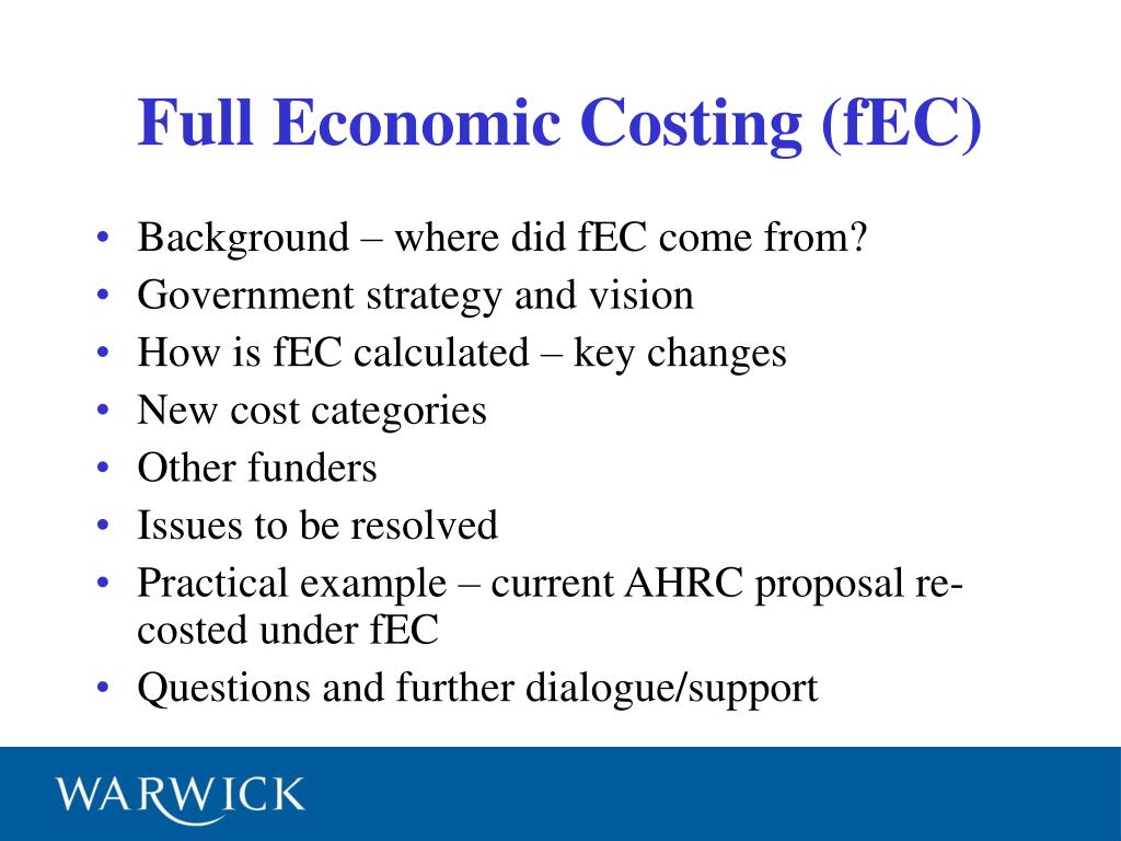 PPT - Full Economic Costing 14 April 2005 ARTS Kate Hughes – Director ...