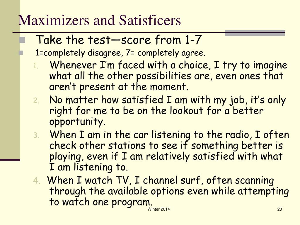 PPT - The Paradox of Choice By Barry Schwartz PowerPoint Presentation ...