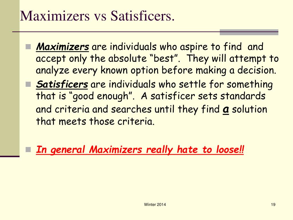 PPT - The Paradox of Choice By Barry Schwartz PowerPoint Presentation ...