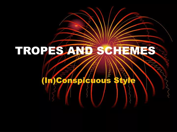 PPT - TROPES AND SCHEMES PowerPoint Presentation, free download - ID ...