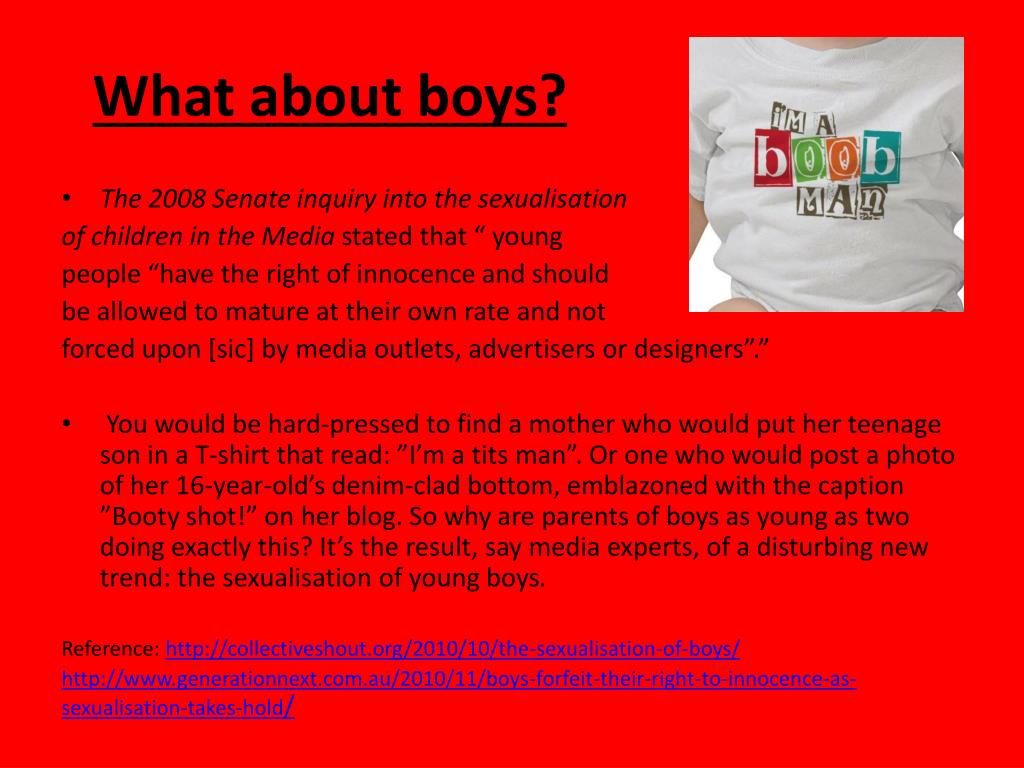 PPT - Sexualisation of children and adolescents through advertising ...