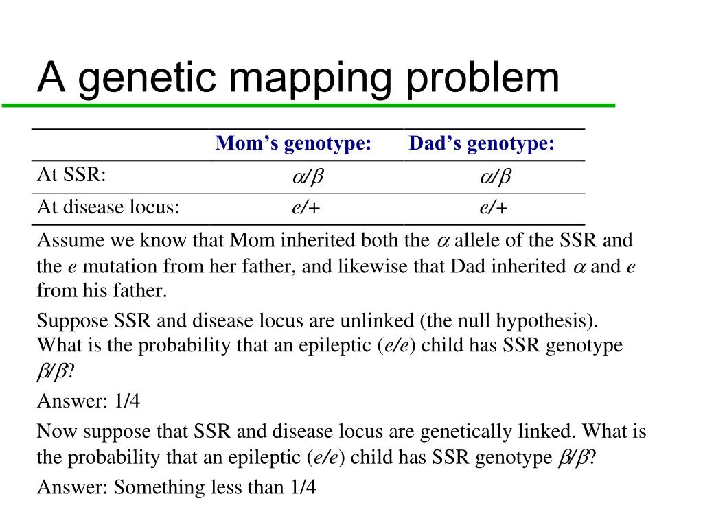 PPT - Statistics in Genetics: Combining Probabilities & Population ...