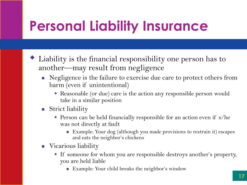 PPT - Property and Liability Insurance PowerPoint Presentation, free ...