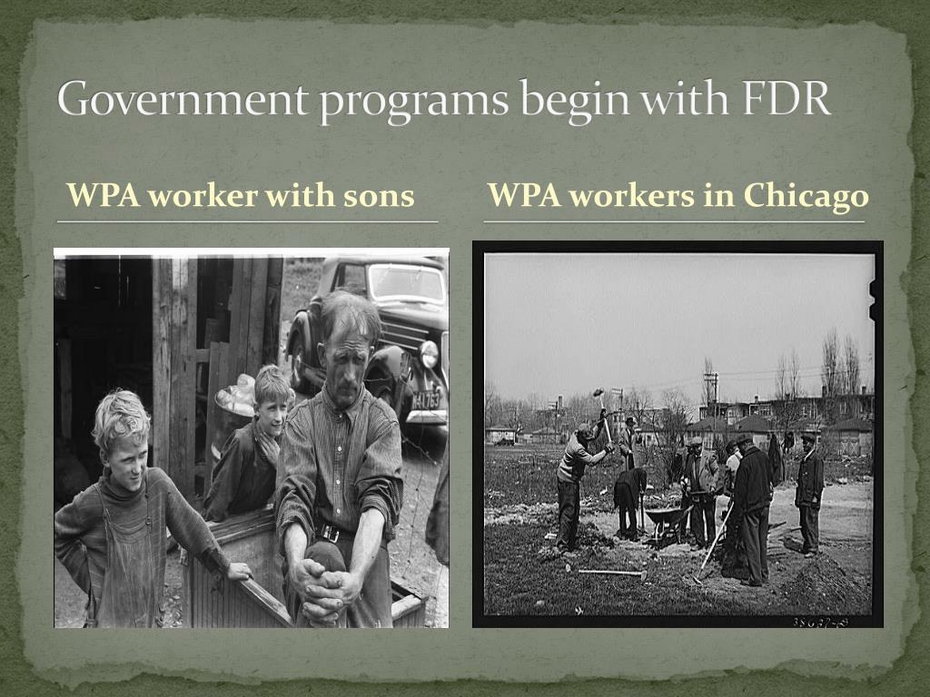 PPT - A Photographic Essay of the Great Depression PowerPoint ...