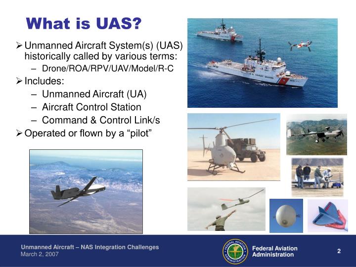 PPT - Unmanned Aircraft Systems PowerPoint Presentation - ID:3011360