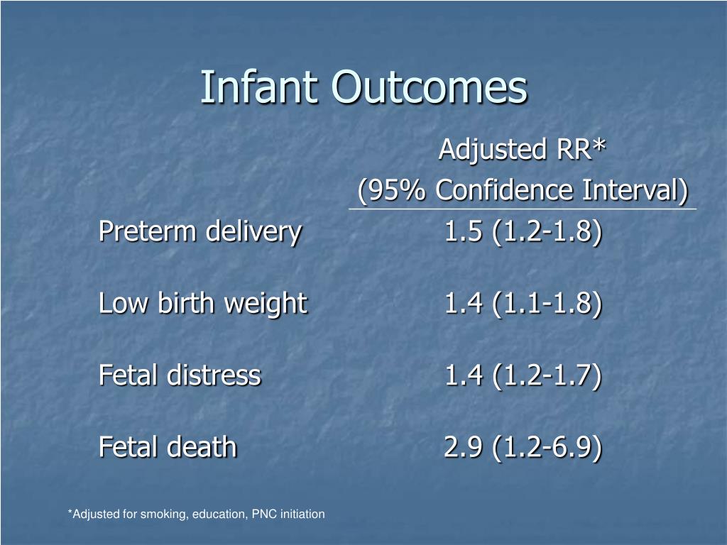 PPT - Pregnancy, Injury, and Birth Outcomes: Linking birth/fetal death ...