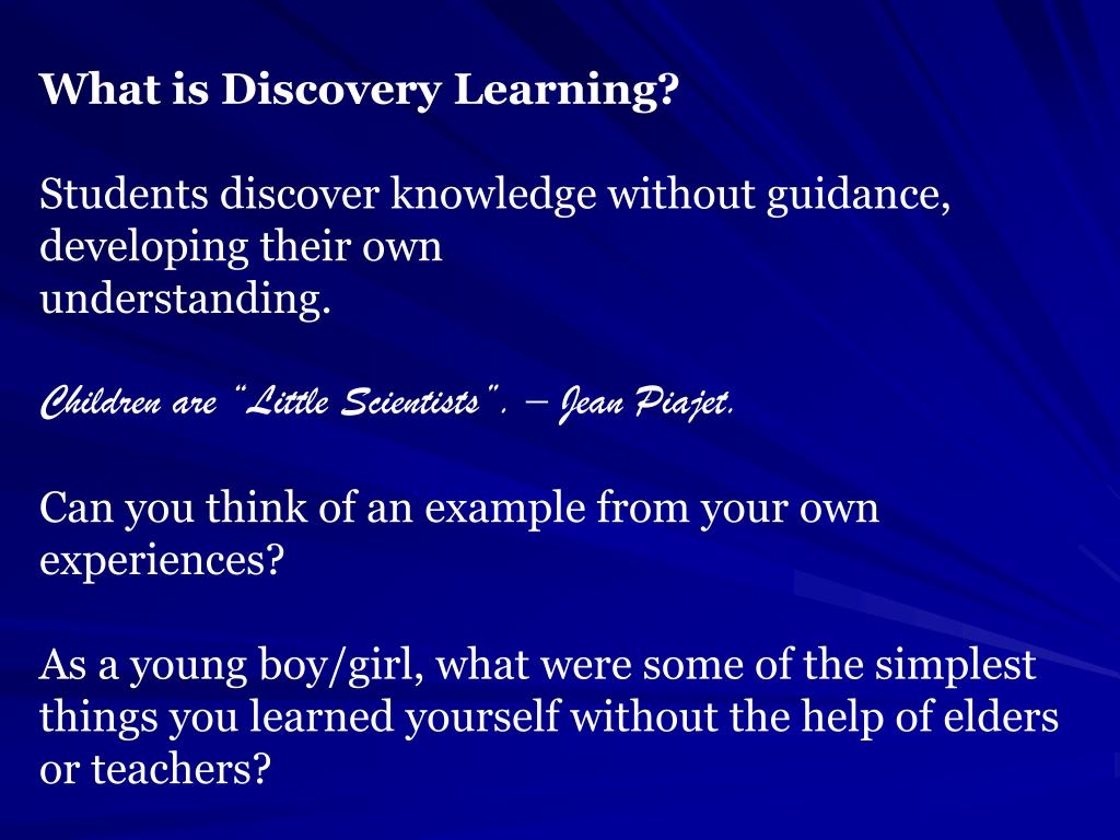 PPT - Guided Discovery Learning PowerPoint Presentation, free download ... PPT - Guided Discovery Learning PowerPoint Presentation, free download ...