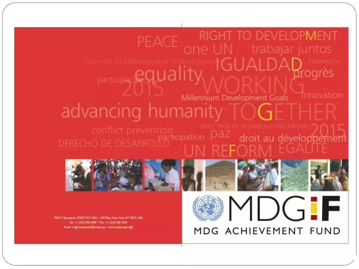 PPT - MDG-F Background PowerPoint Presentation, free download - ID:3011894