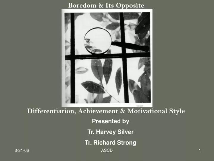 PPT - Boredom & Its Opposite PowerPoint Presentation, free download ...