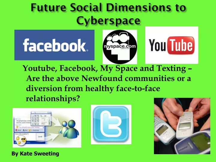 PPT - Future Social Dimensions to Cyberspace PowerPoint Presentation ...