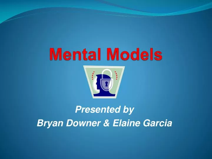 PPT - Mental Models PowerPoint Presentation, free download - ID:3012950