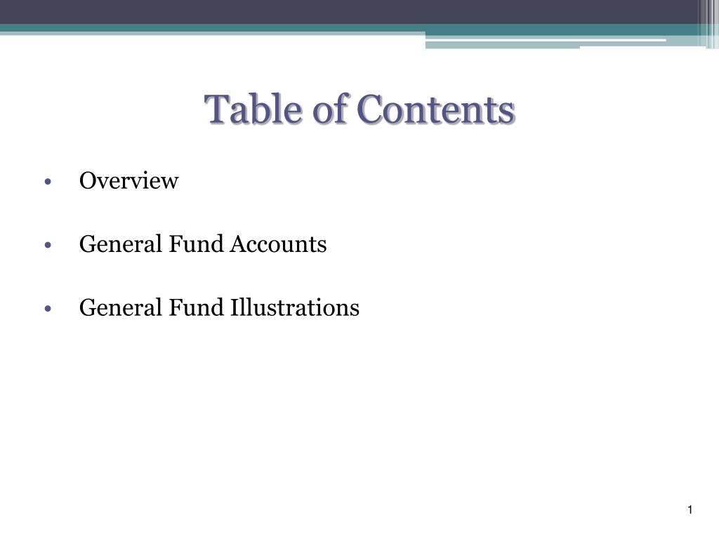 PPT - General Fund Reporting Entity USSGL Accounts PowerPoint ... PPT - General Fund Reporting Entity USSGL Accounts PowerPoint ...
