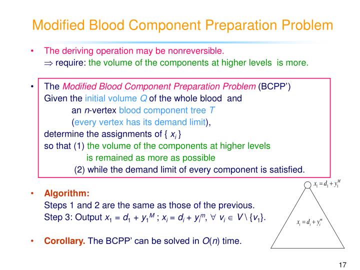 PPT - Management of Blood Component Preparation PowerPoint Presentation ...