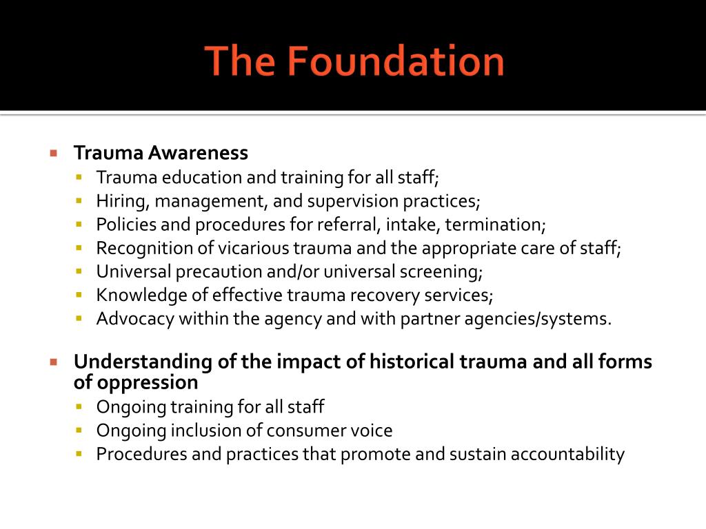 PPT - Trauma Informed Care Mandy A. Davis, LCSW madavis@pdx 503-725 ...