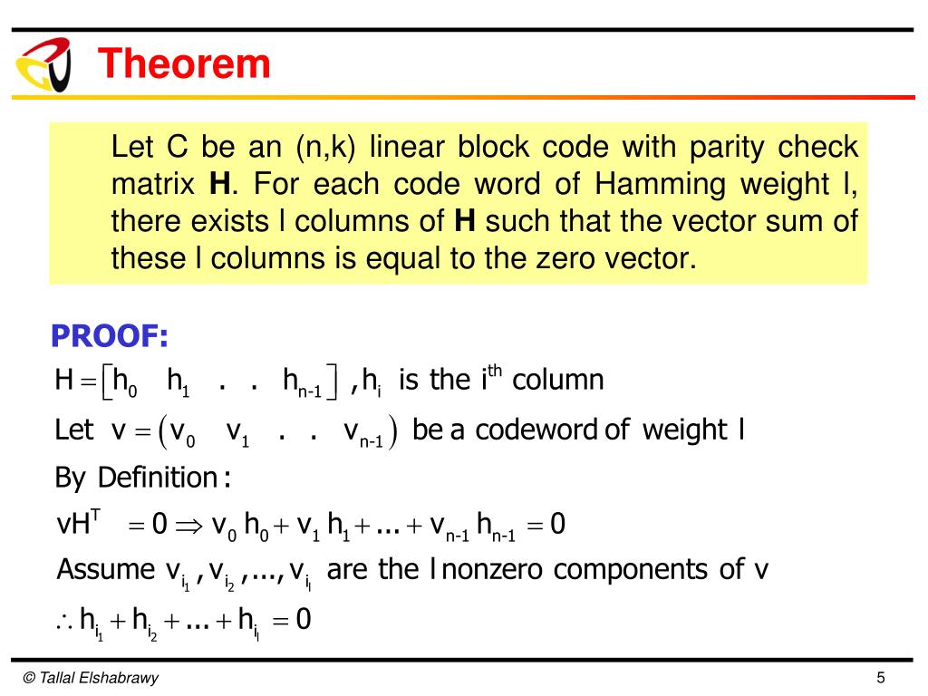 Ppt Ii Linear Block Codes Powerpoint Presentation Free Download