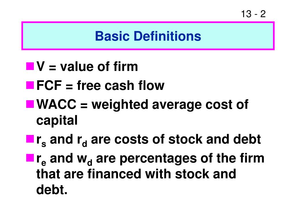 PPT - Chapter 13: Capital Structure Decisions PowerPoint Presentation ... PPT - Chapter 13: Capital Structure Decisions PowerPoint Presentation ...