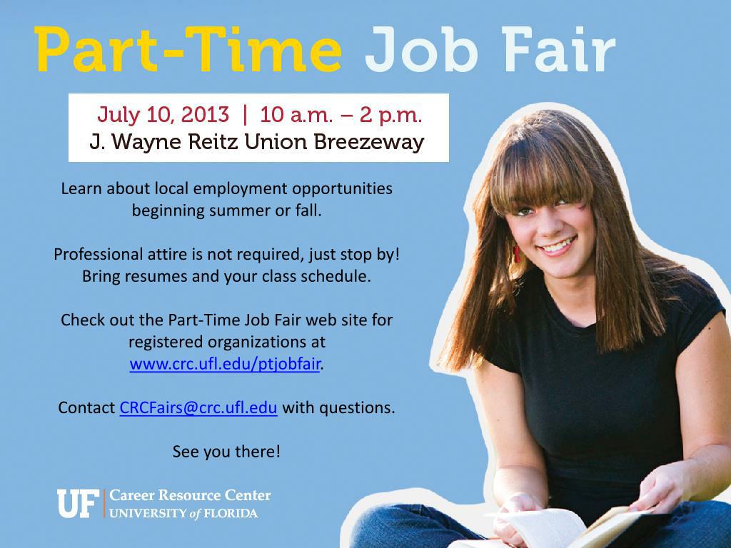 PPT - Part-Time Job Fair for Local Employment Opportunities PowerPoint ...