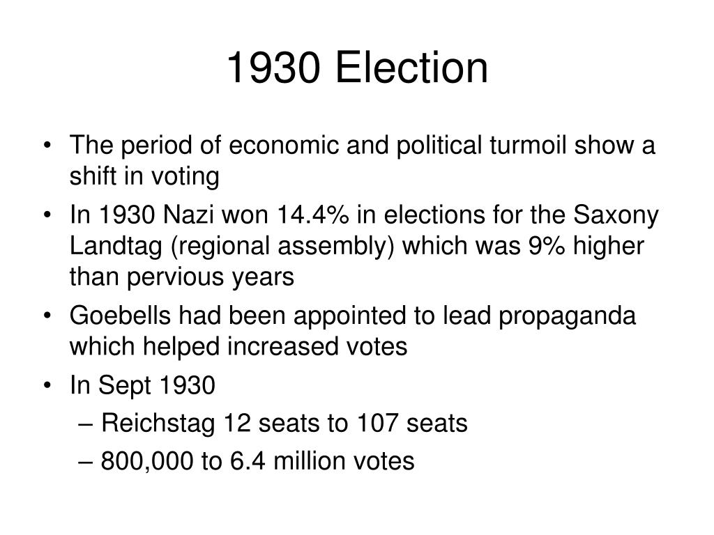 PPT - Breakthrough 1929-30 The impact of the slump 1930-32. PowerPoint ...