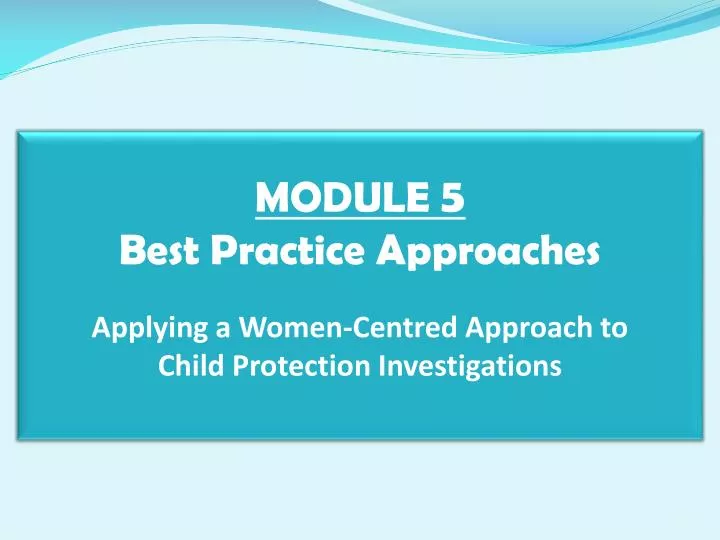 PPT - Module 5 Learning Objectives PowerPoint Presentation, free ...