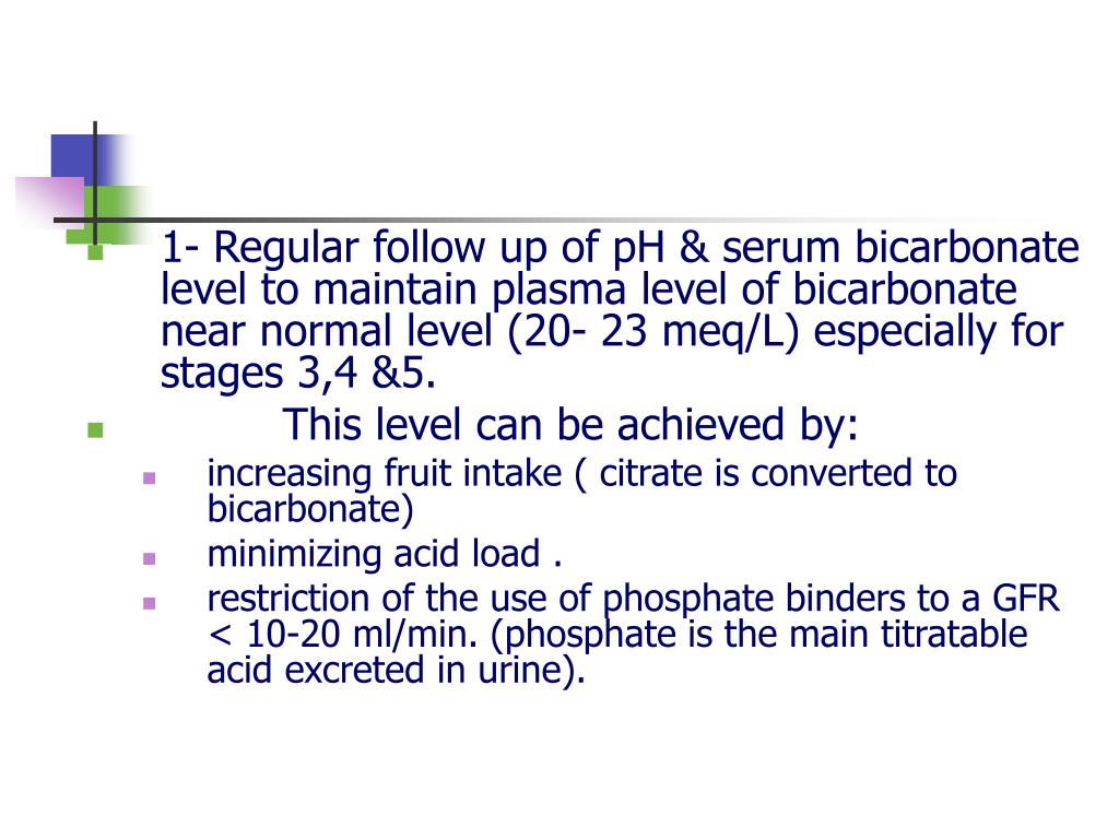 PPT - Treatment of Metabolic Acidosis in CKD PowerPoint Presentation ...