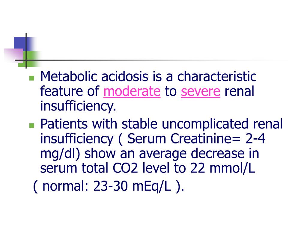 PPT - Treatment of Metabolic Acidosis in CKD PowerPoint Presentation ...