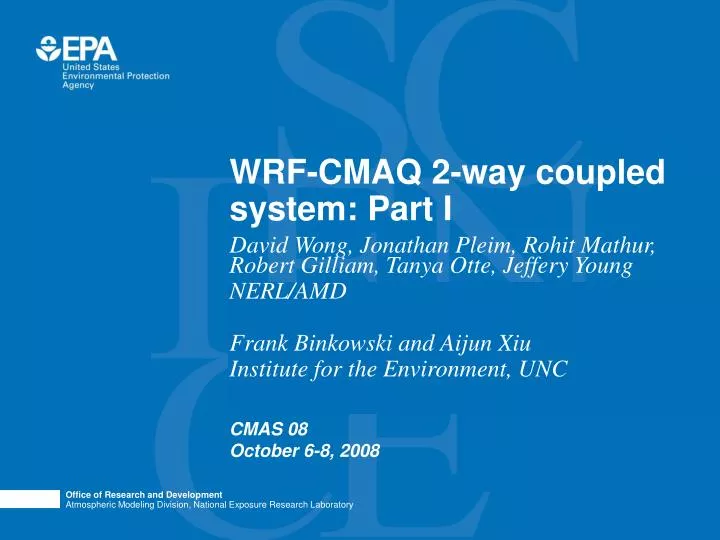 PPT - WRF-CMAQ 2-way coupled system: Part I PowerPoint Presentation, free download - ID:3014285