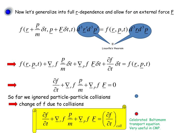 PPT - Boltzmann transport equation and H-theorem PowerPoint ...