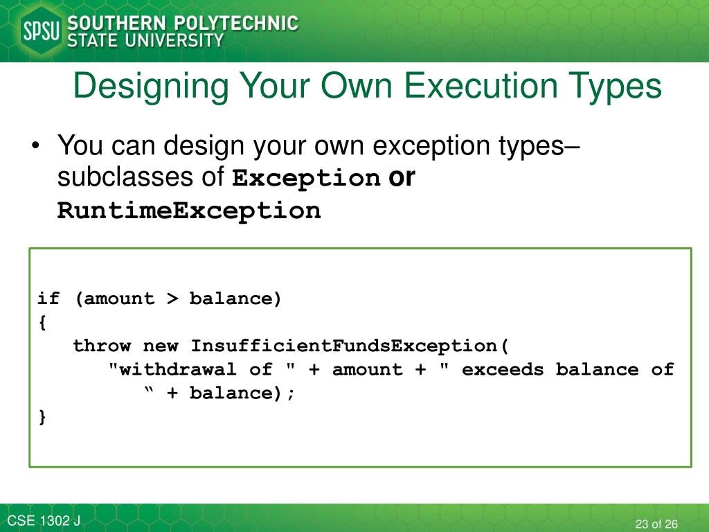 PPT - Lecture 10 Exceptions PowerPoint Presentation, free download - ID ...