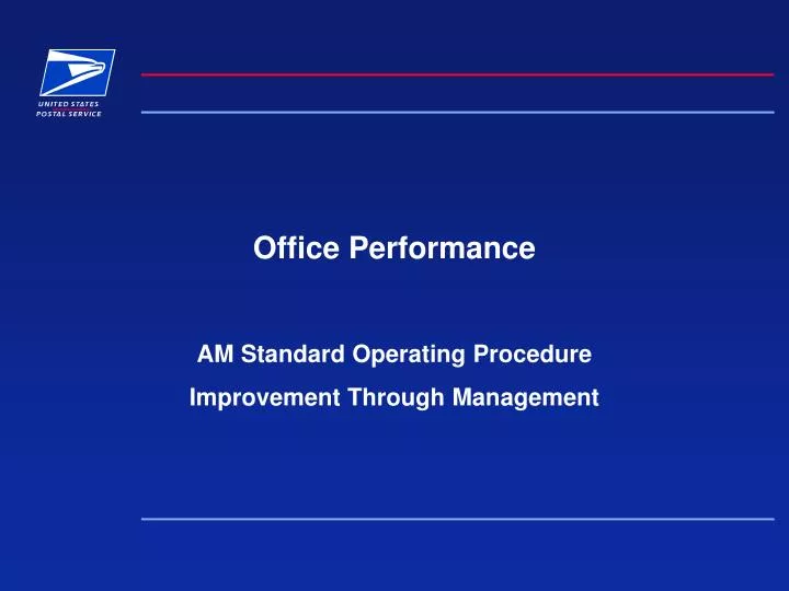 PPT - Office Performance PowerPoint Presentation, free download - ID ...