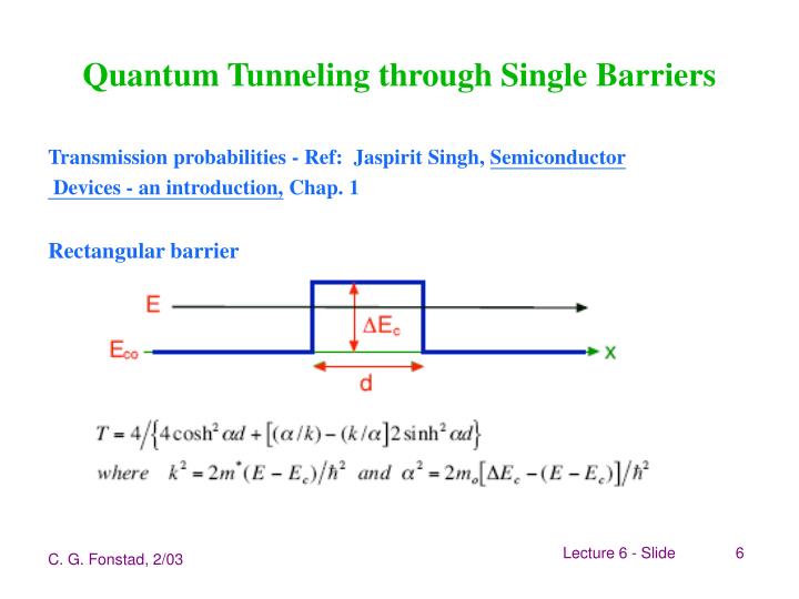 PPT - Quantum heterostructures - coupled quantum wells PowerPoint ...