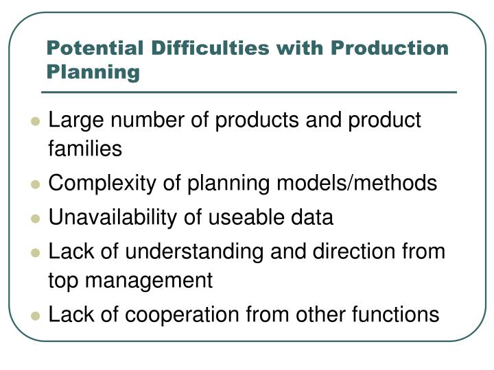 PPT - (Aggregate) Production Planning PowerPoint Presentation - ID:3015386