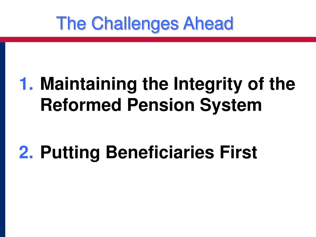 PPT - The Trends and Challenges for Private Pension Funds PowerPoint ...