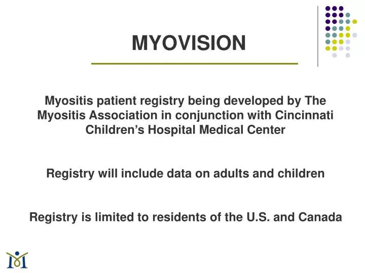 PPT - MYOVISION PowerPoint Presentation, free download - ID:3015476