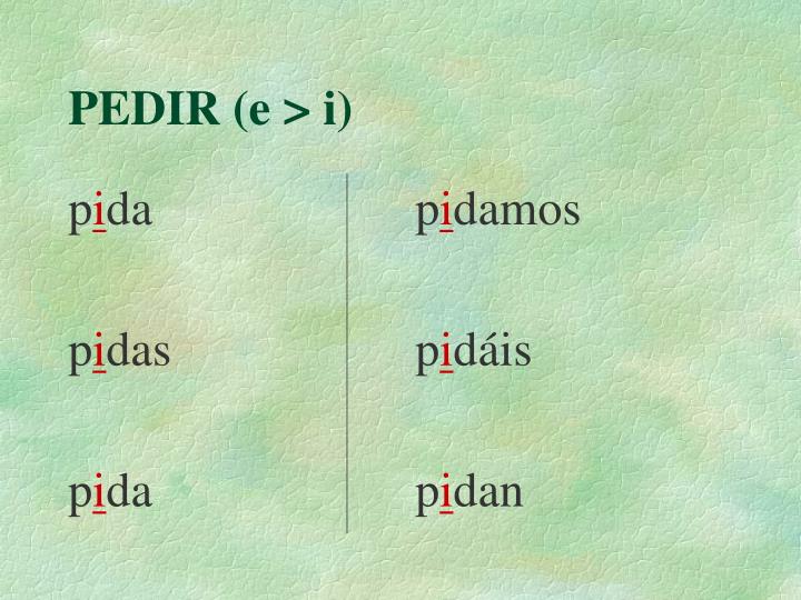 PPT - Present Subjunctive of Stem-Changing Verbs PowerPoint ...