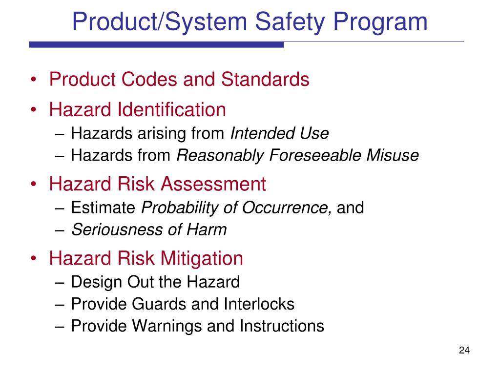 PPT - Product/System Safety – Legal Duties & Liability PowerPoint ...