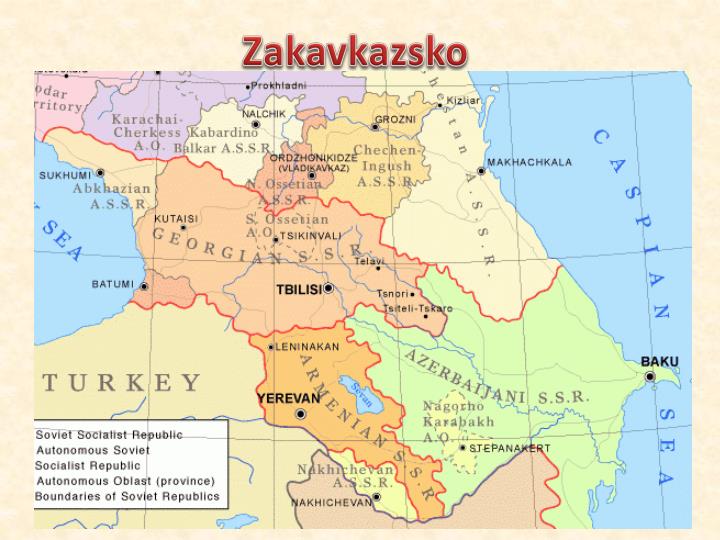 PPT - Název: Zakavkazsko Číslo : VV_32_INOVACE_Z78_05 PowerPoint ...