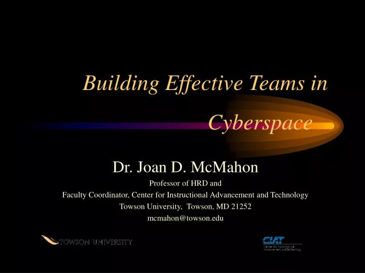 PPT - Building Effective Teams in PowerPoint Presentation, free ...
